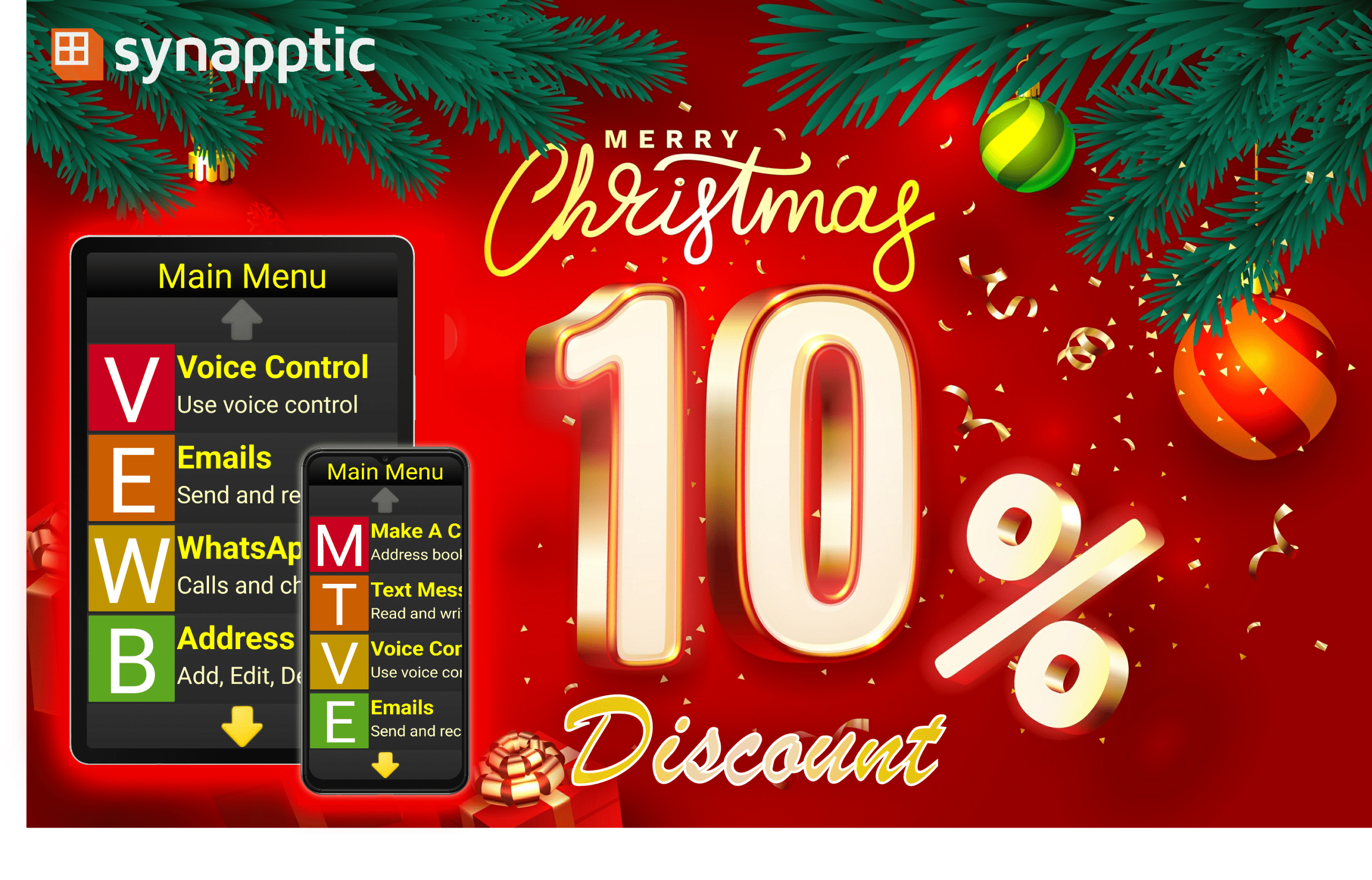Celebrate with us this Christmas! - Synapptic